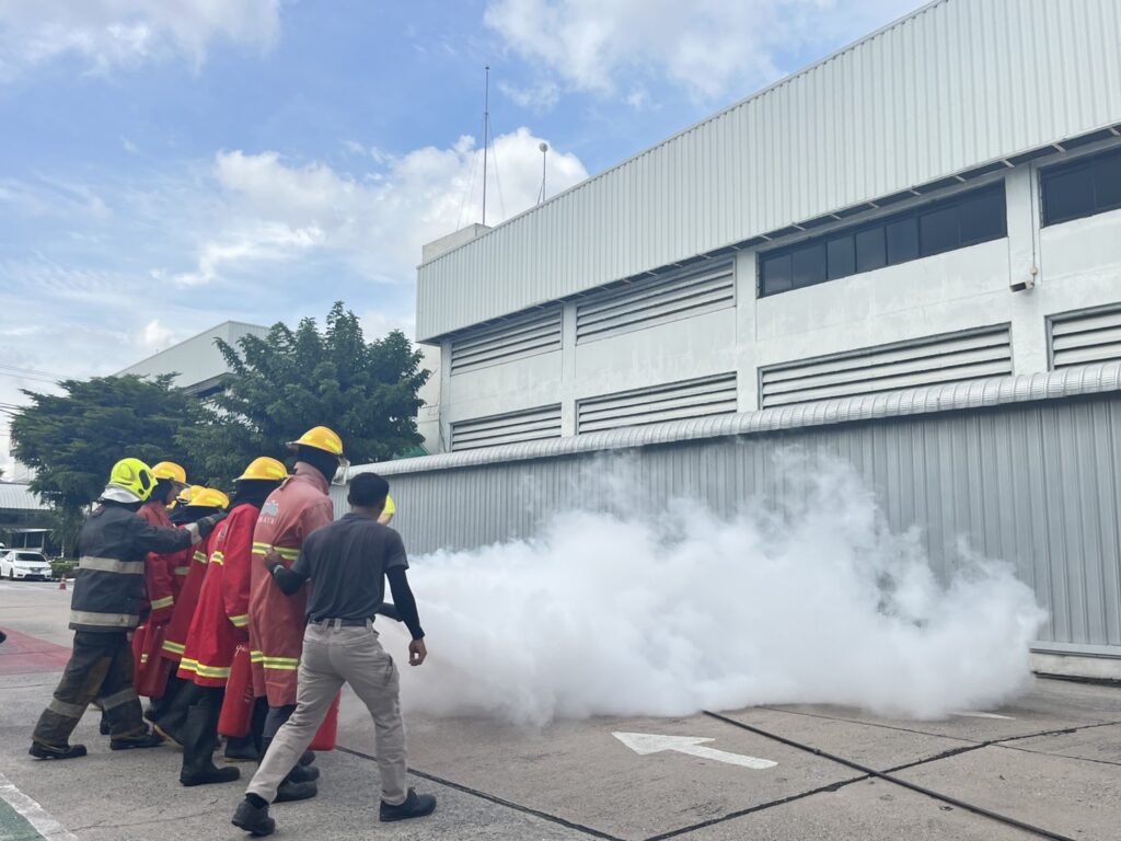 Fire Fighting and Evacuation Fire drill Training – TATUNG