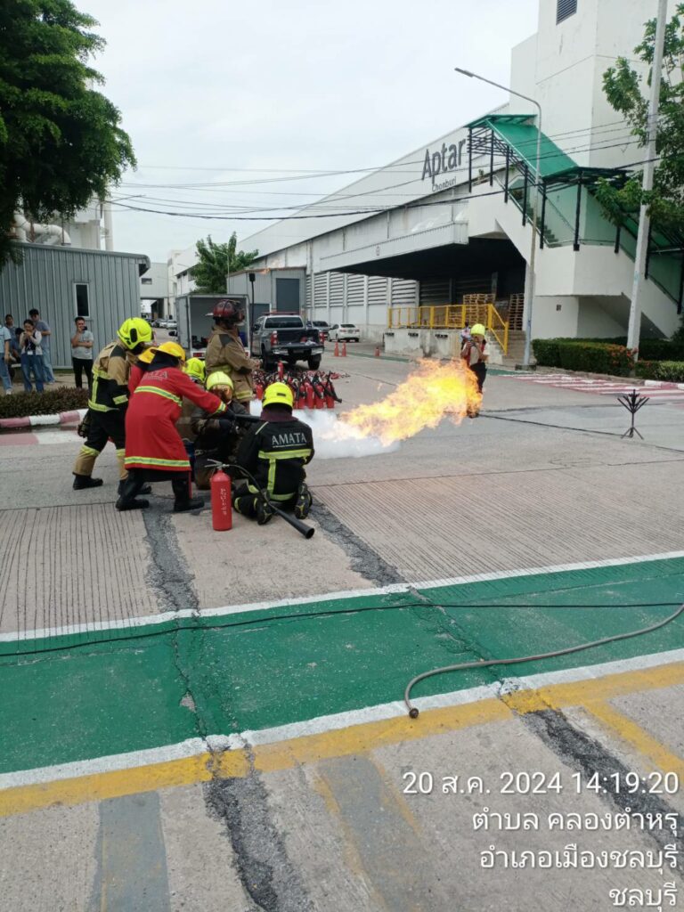 Fire Fighting and Evacuation Fire drill Training – TATUNG